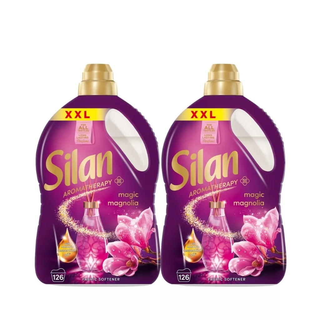 Silan Aromatherapy Magic Magnolia öblítő 2x2772 ml (252 mosá