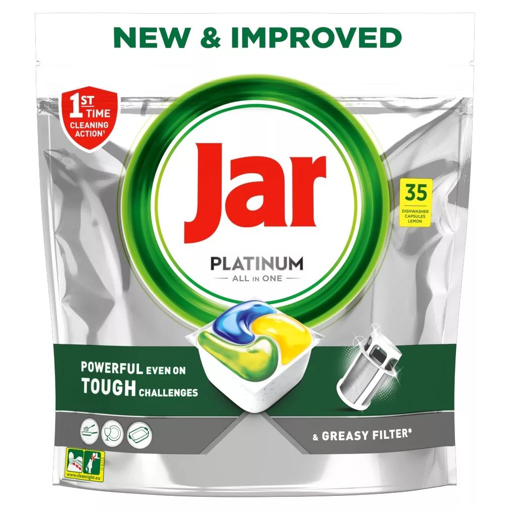 Jar Platinum Lemon All In One mosogatókapszula (35 db) - Pel